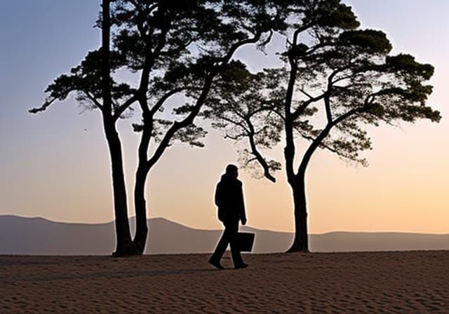 Walk - AI Generated Artwork - NightCafe Creator