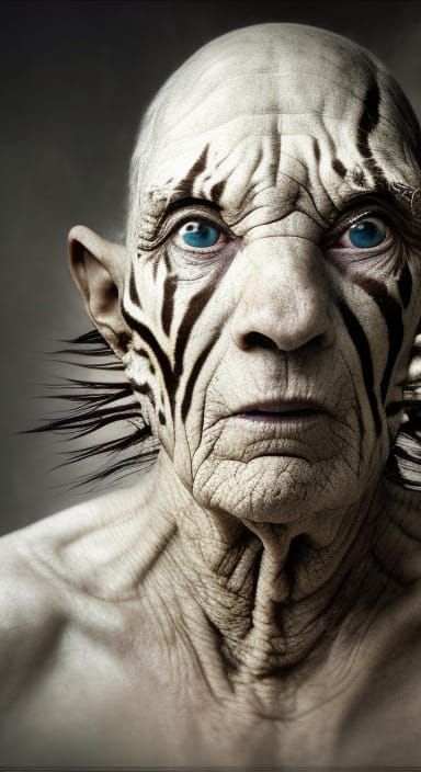 Zebra man - AI Generated Artwork - NightCafe Creator