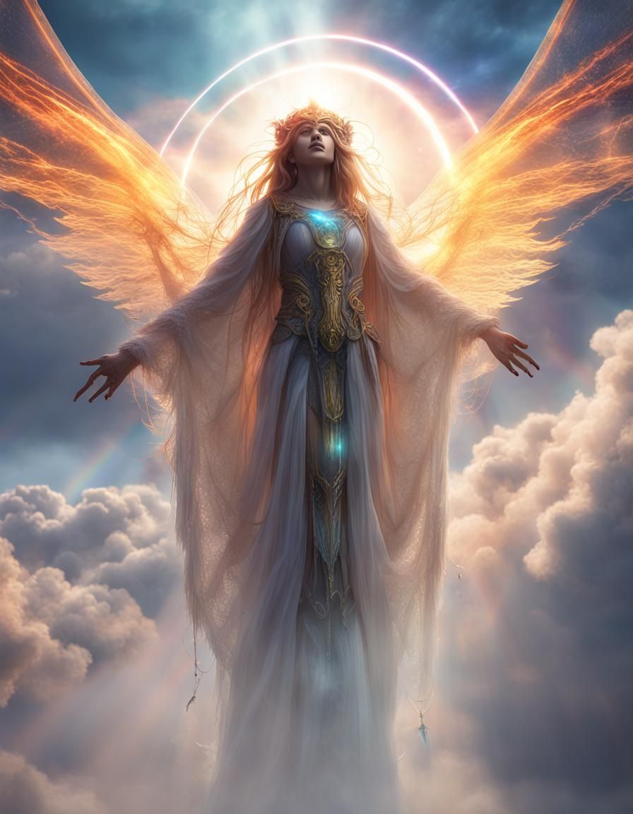 The Angel - AI Generated Artwork - NightCafe Creator