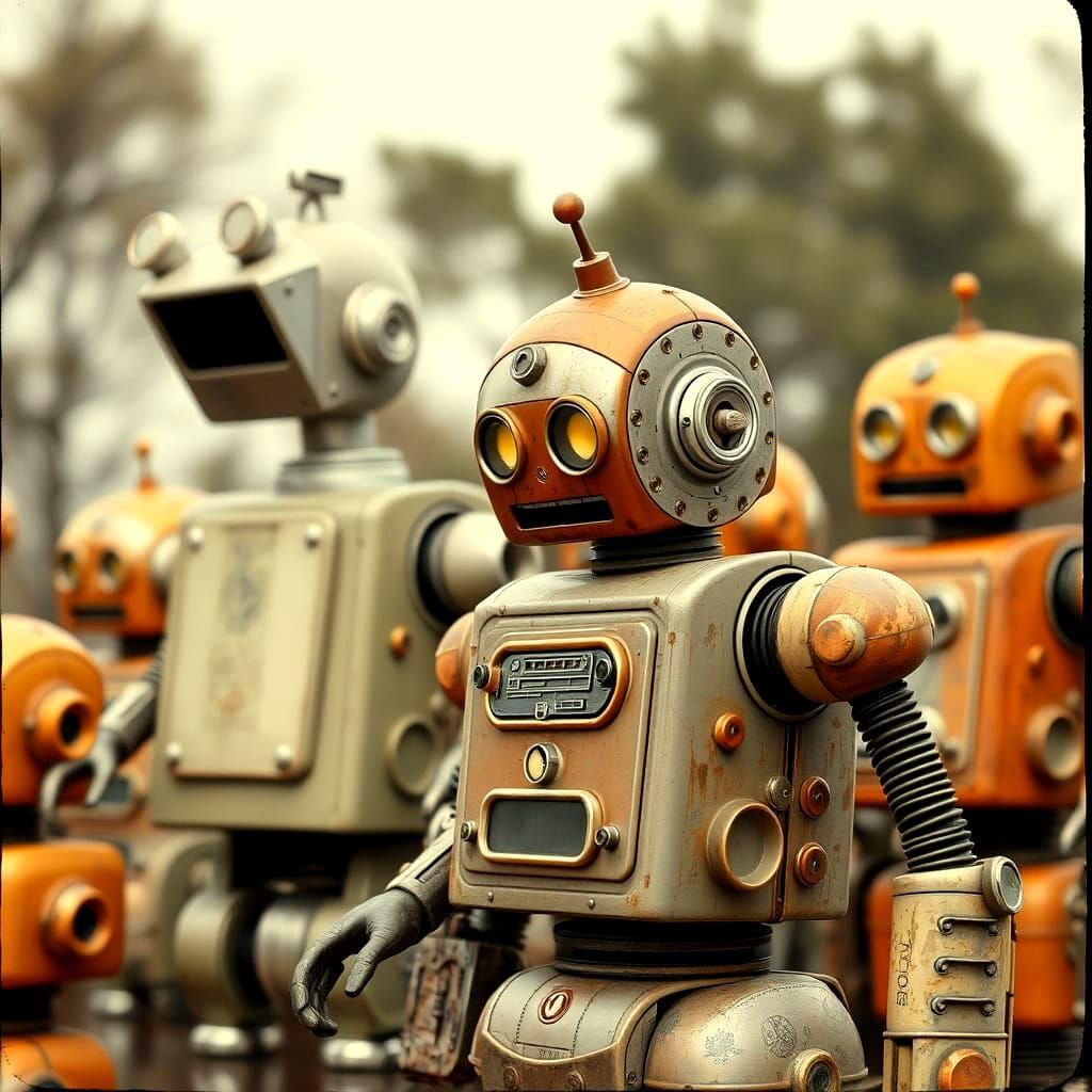 Sad old robots - Sad old robots