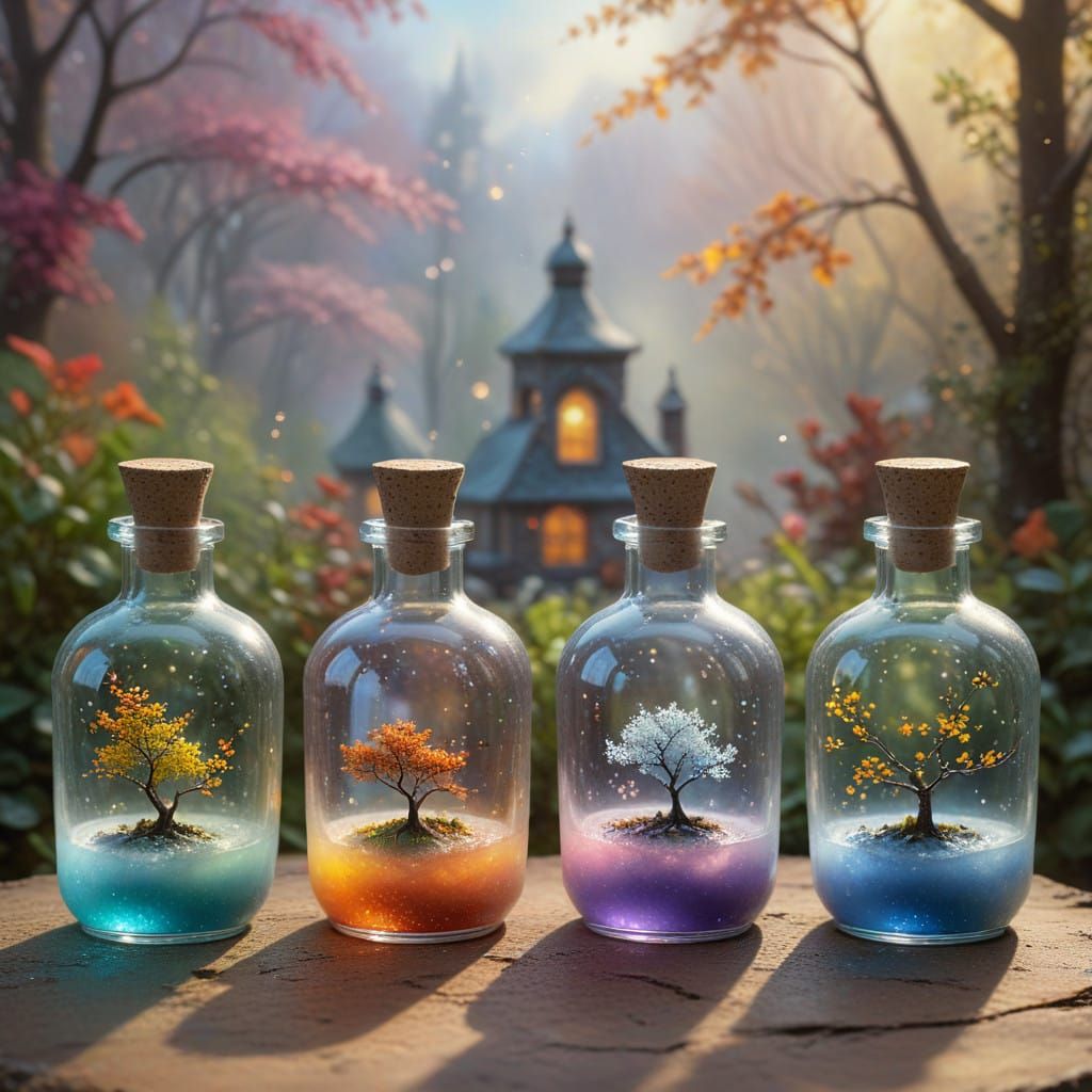 Four Season Potions - Ethereal Fantasy World of Four Season...