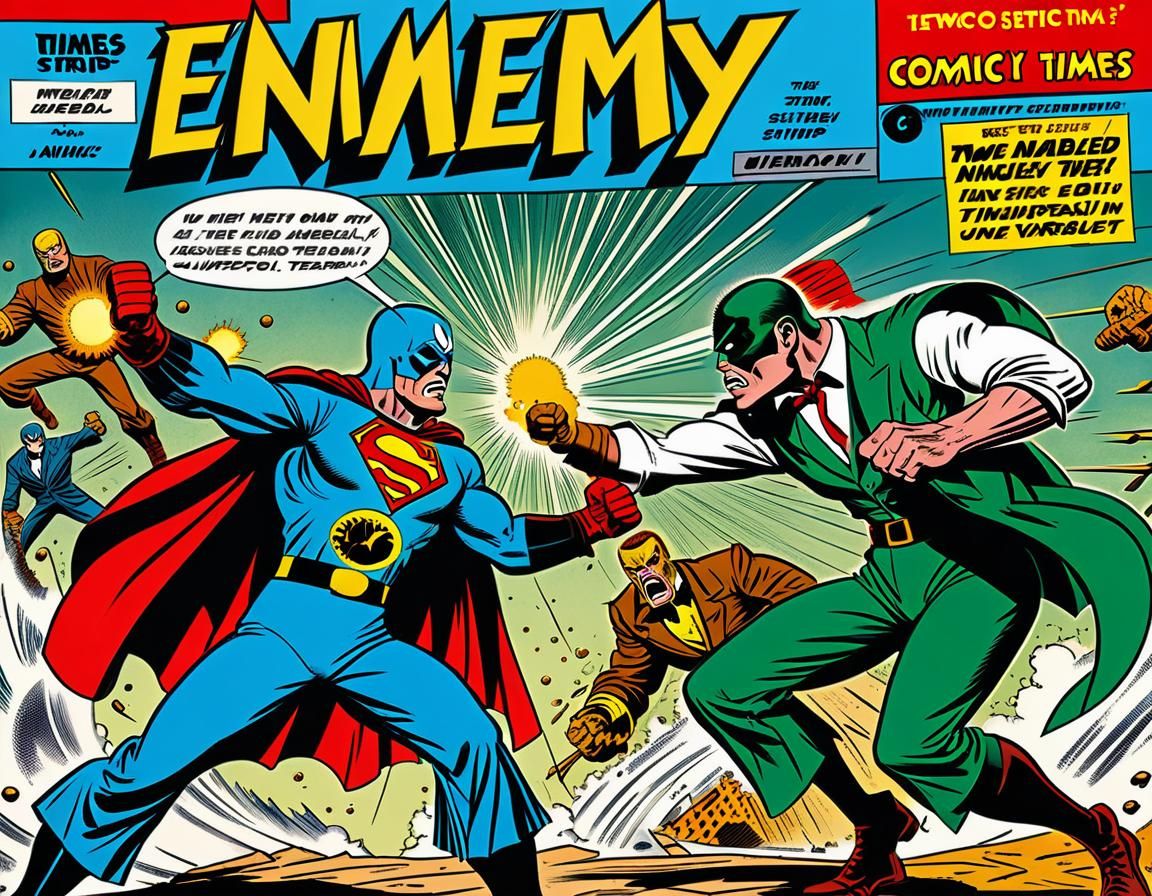 Enemy #25 - Hubris Comics Proudly Presents: Struggle Upgraded!! - AI ...