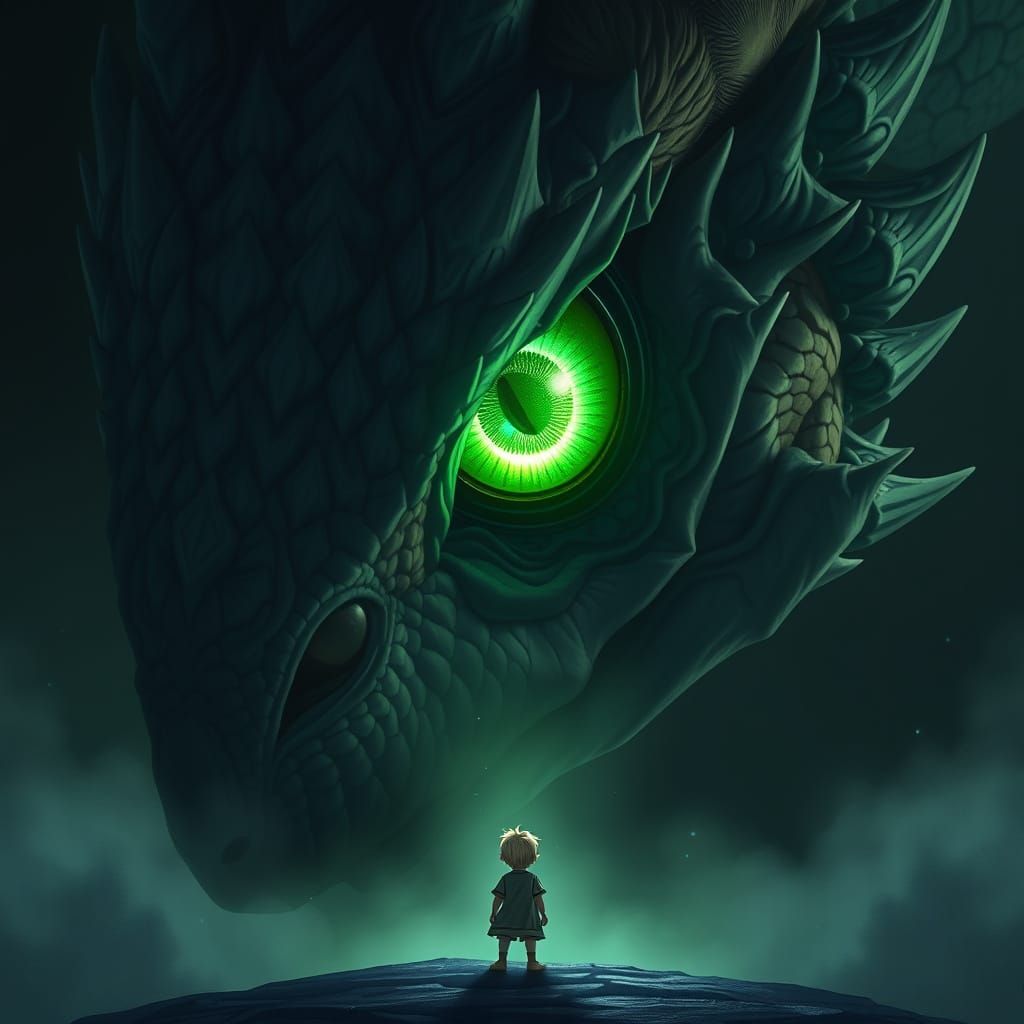 The Legend's Gaze - Ancient Dragon's Ethereal Gaze