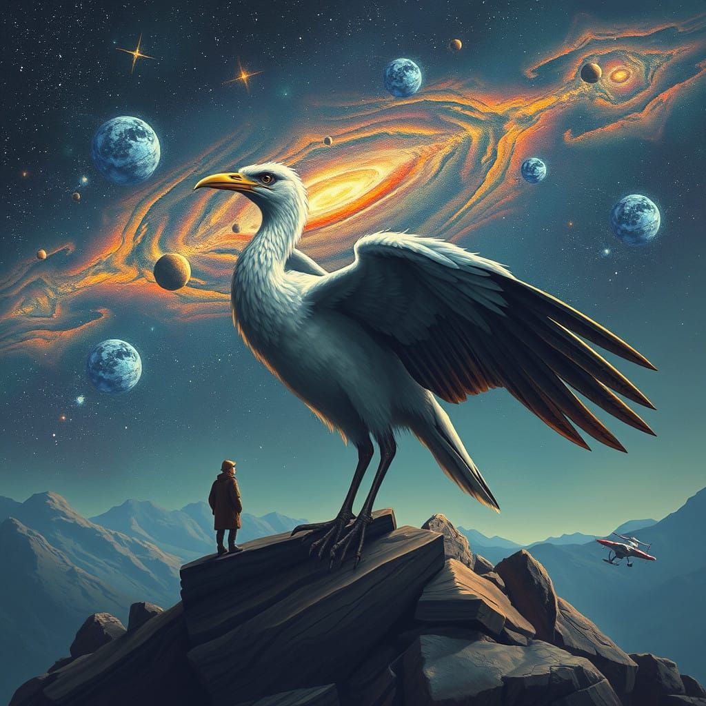 The Great Bird of the Galaxy - Cosmic Avian Wonder of the G...