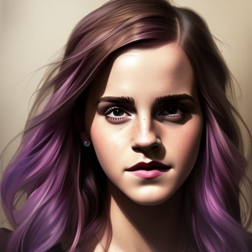 Emma Watson - AI Generated Artwork - NightCafe Creator