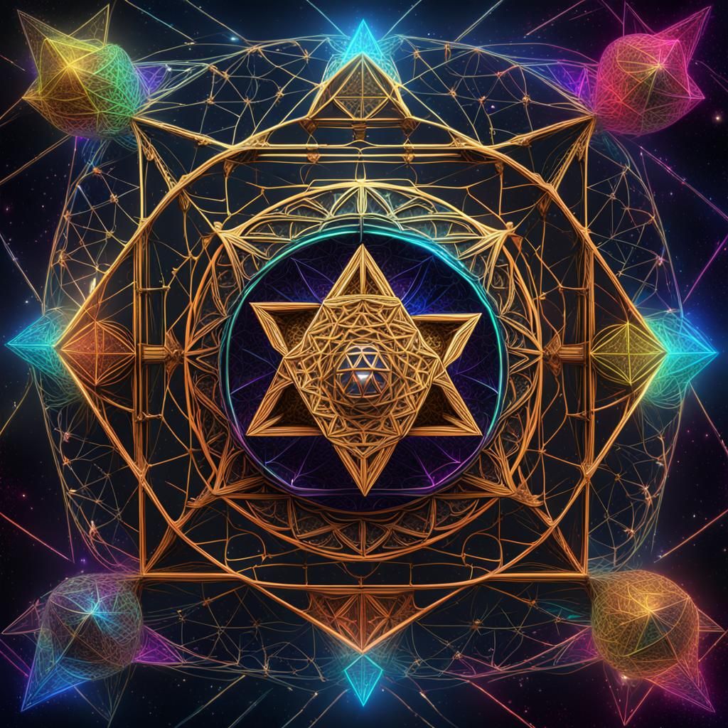 GRID OF LIFE - AI Generated Artwork - NightCafe Creator