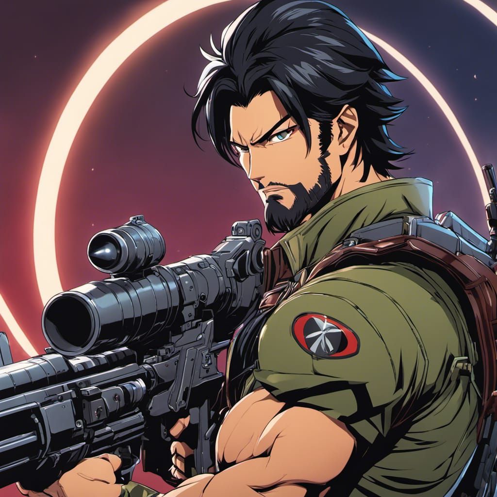 Ash, brother of Rinn Corsair, anime concept 3 - AI Generated Artwork ...