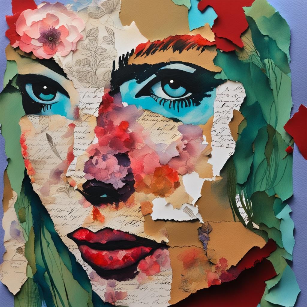 retro mixed media 14 - AI Generated Artwork - NightCafe Creator