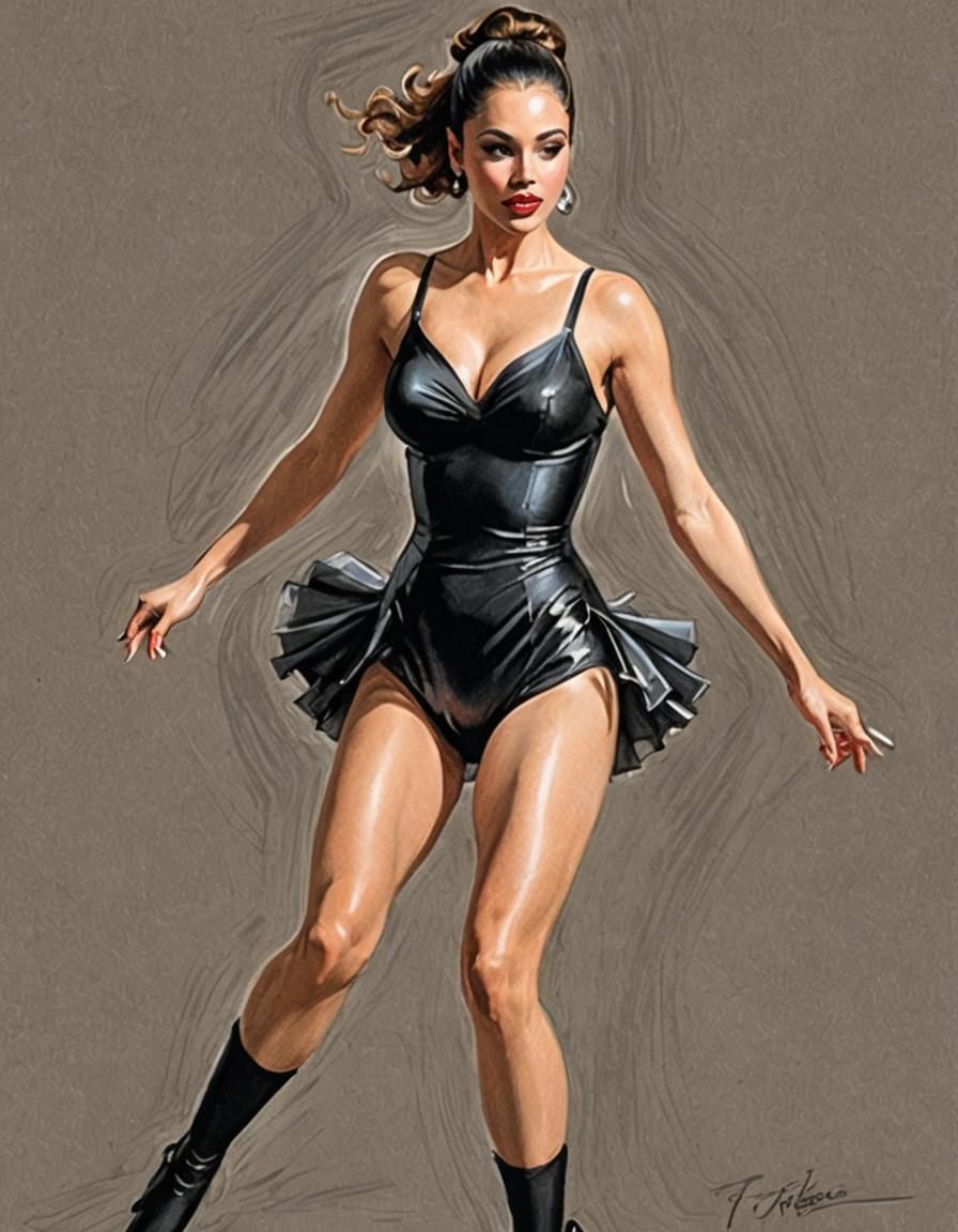 Beauty of the Pencil - Dance - Stunning Impressionist Pencil...