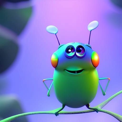 Smile Bug (alien species variant) - AI Generated Artwork - NightCafe ...