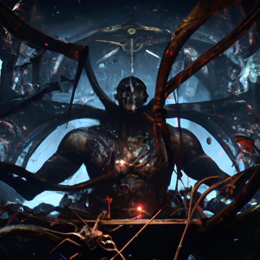 Judgement of the Spider God a masterpiece, 8k resolution, dark fantasy ...