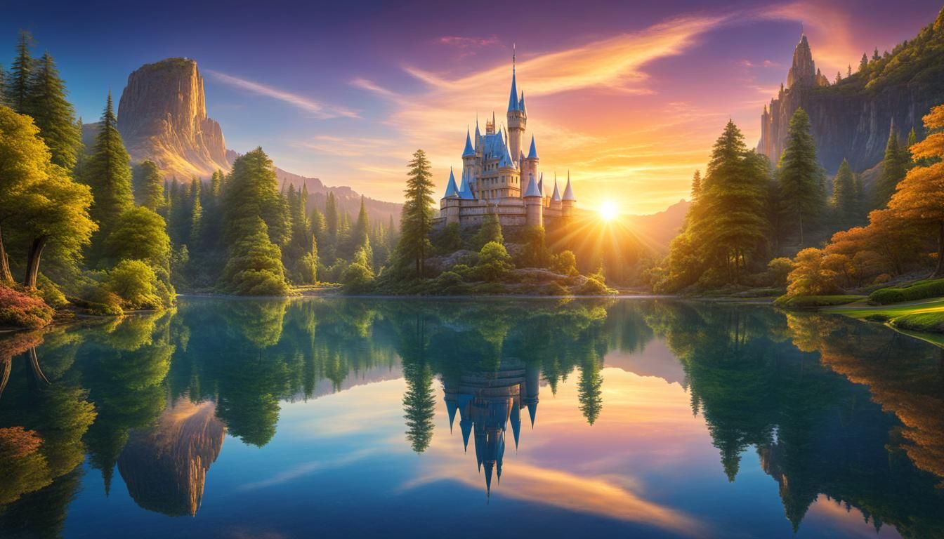 Enchanted Reflections - AI Generated Artwork - NightCafe Creator