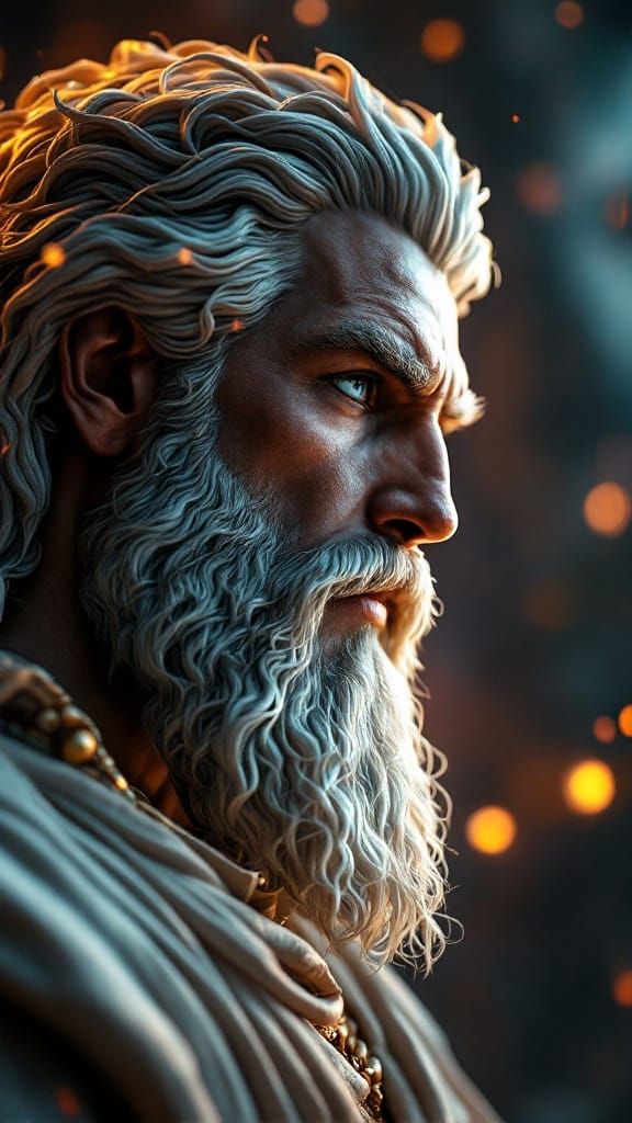 Epic Zeus: A Majestic, Hyperrealistic Masterpiece ... - AI Art