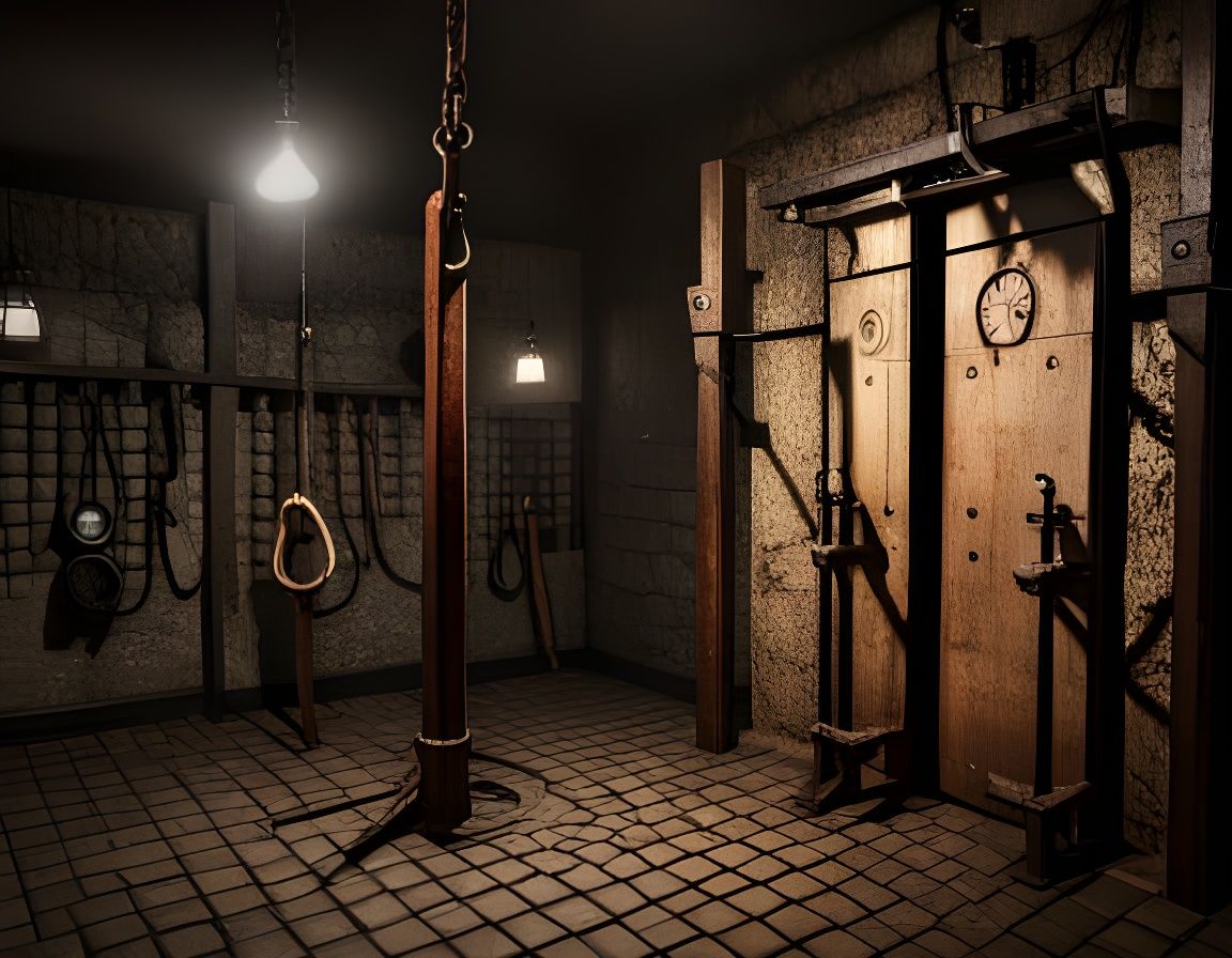 Dungeon by Tomasz Strzalkowski and Saturno Butto, rack, wall hangers ...