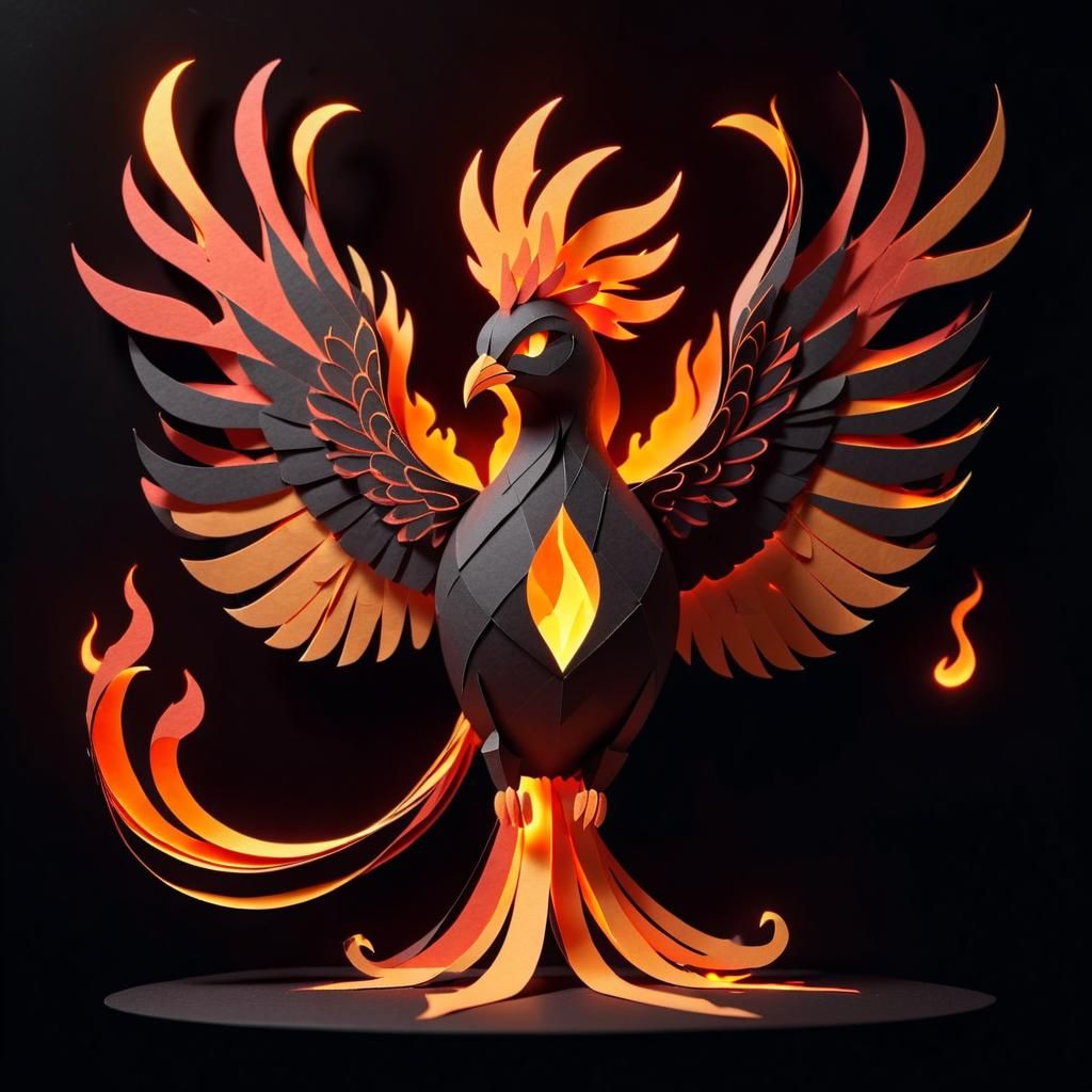 Phoenix rising - AI Generated Artwork - NightCafe Creator