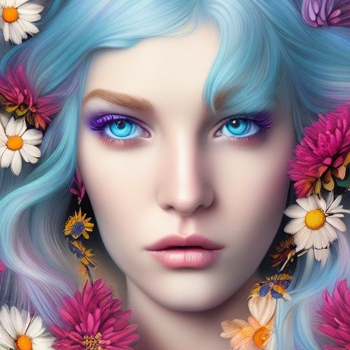 The charm of slightly unbalanced faces - AI Generated Artwork ...