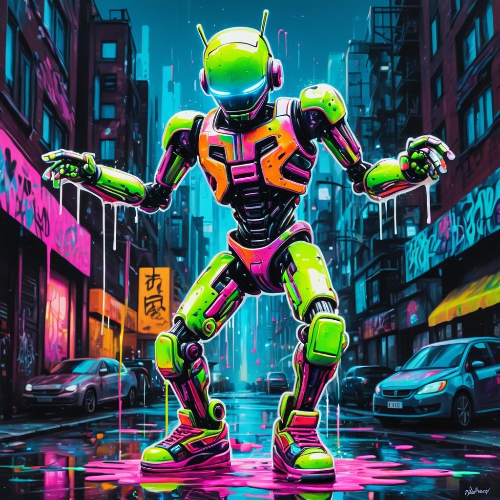 android dance - AI Generated Artwork - NightCafe Creator