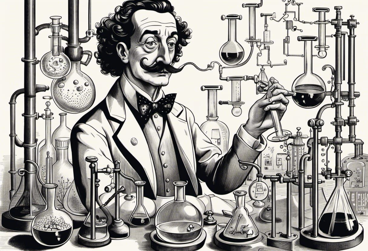 Salvador Dalí the Meth Cook - AI Generated Artwork - NightCafe Creator