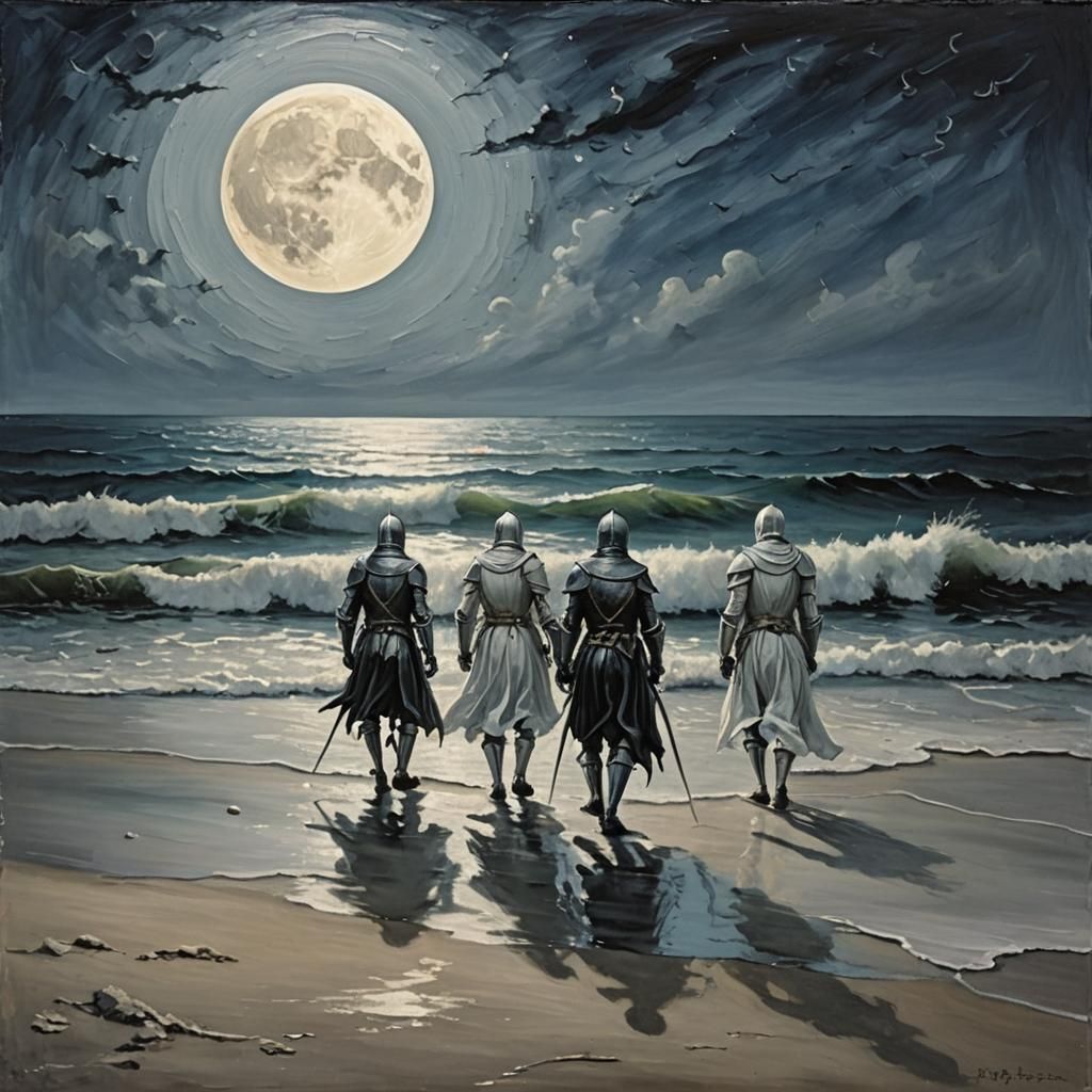 Knights - AI Generated Artwork - NightCafe Creator