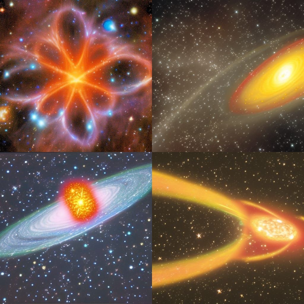 Quasar Star - AI Generated Artwork - NightCafe Creator