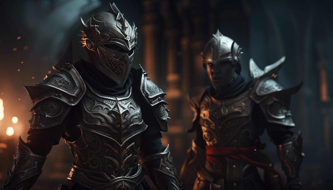 Knights - AI Generated Artwork - NightCafe Creator