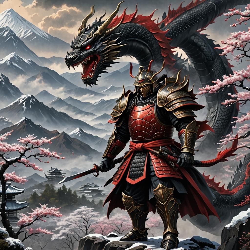 Ancient japanese legends - AI Generated Artwork - NightCafe Creator