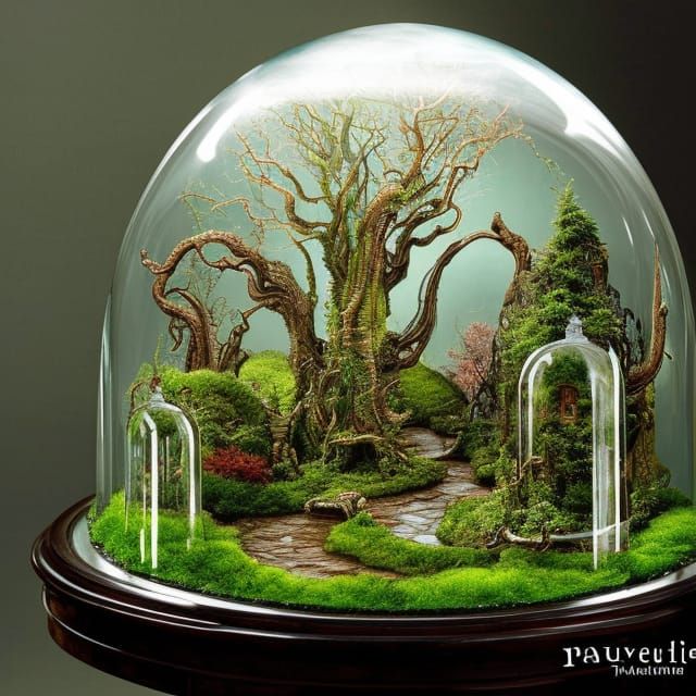 Miniature Ecosystem - AI Generated Artwork - NightCafe Creator