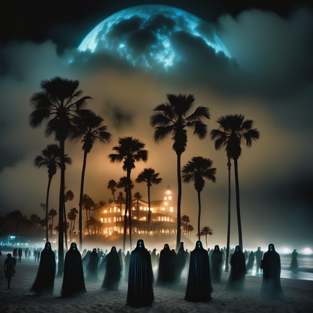 Ghost invaders - AI Generated Artwork - NightCafe Creator