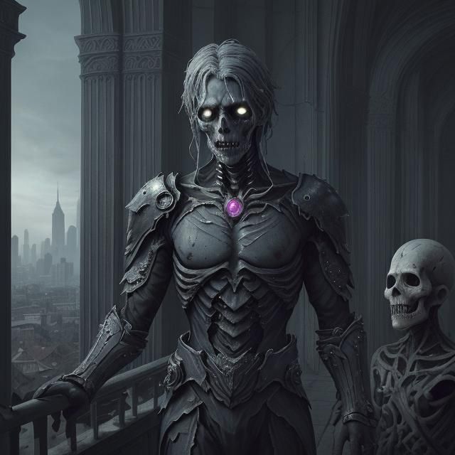 Pacing the Necropolis - AI Generated Artwork - NightCafe Creator