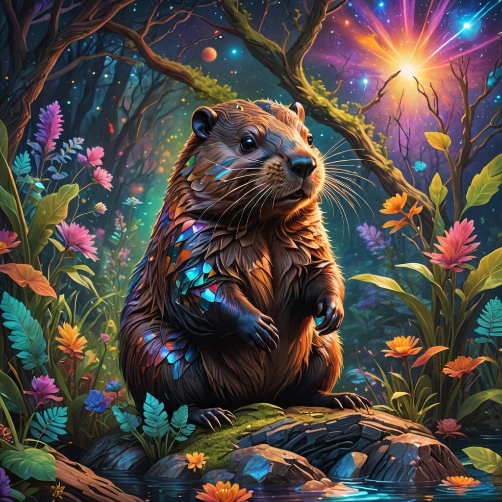 Beaver - AI Generated Artwork - NightCafe Creator