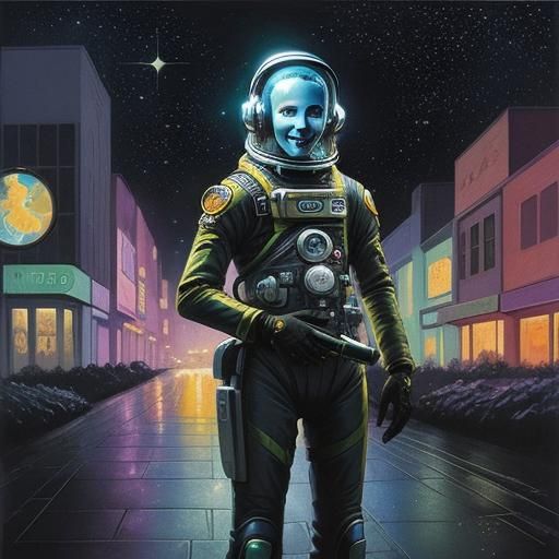 I'm The Urban Spaceman, Baby. I Don't Exist! #16 - AI Generated Artwork ...