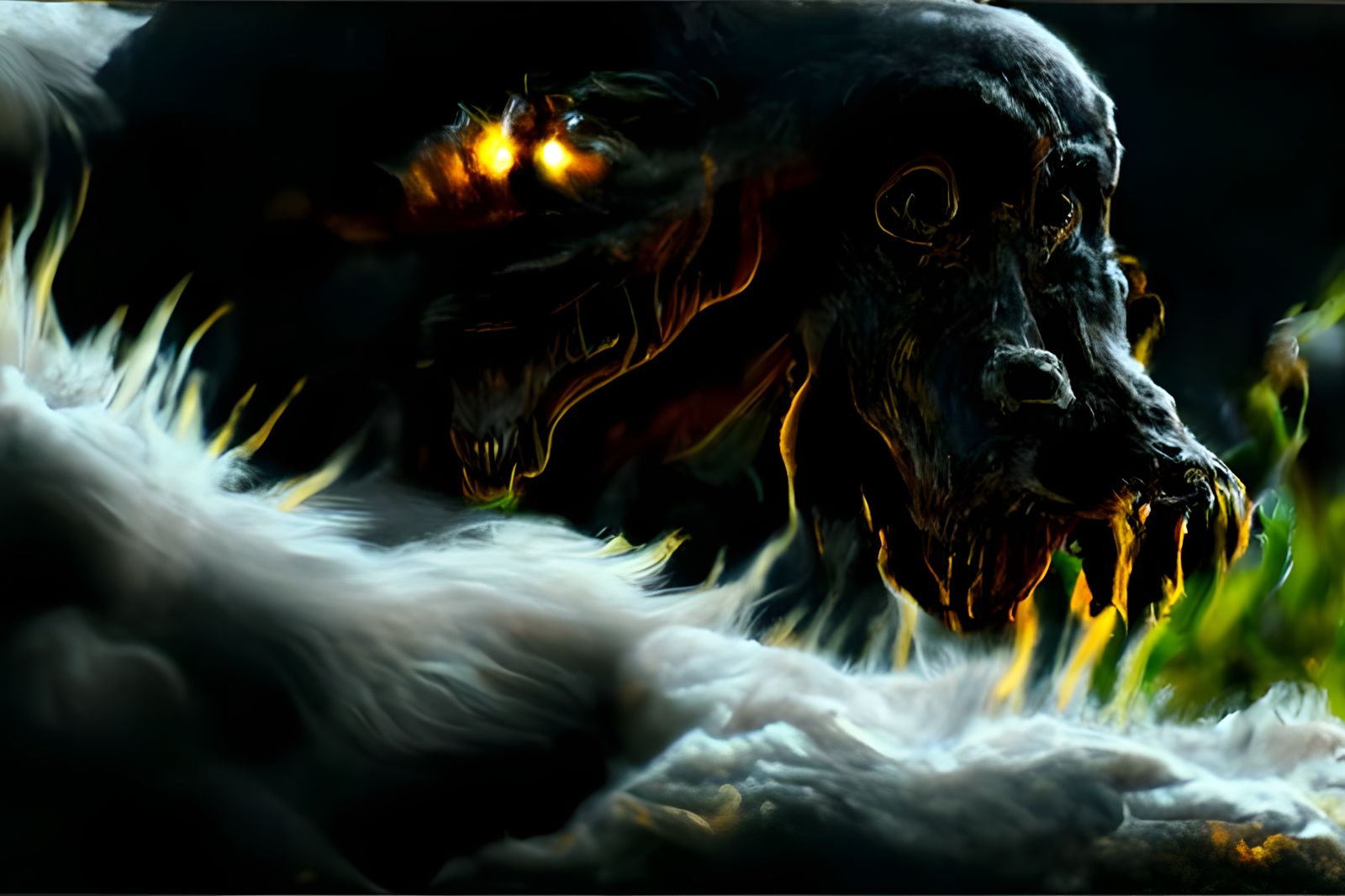 Beast from beyond the edge of Creation - AI Generated Artwork ...