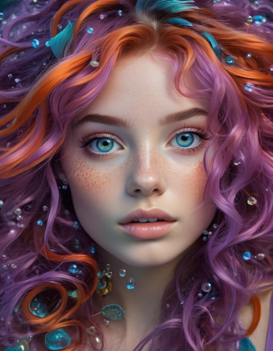 Mermaid - AI Generated Artwork - NightCafe Creator