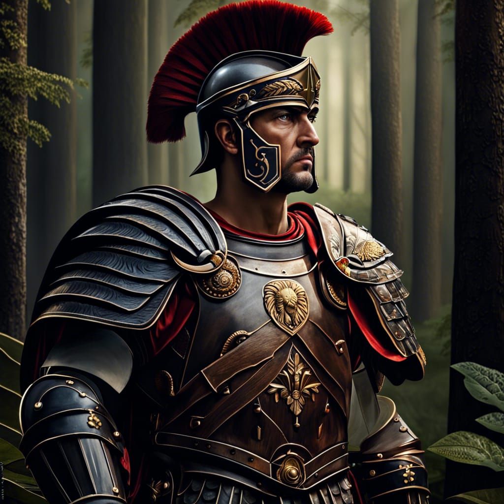 Roman Centurion - AI Generated Artwork - NightCafe Creator