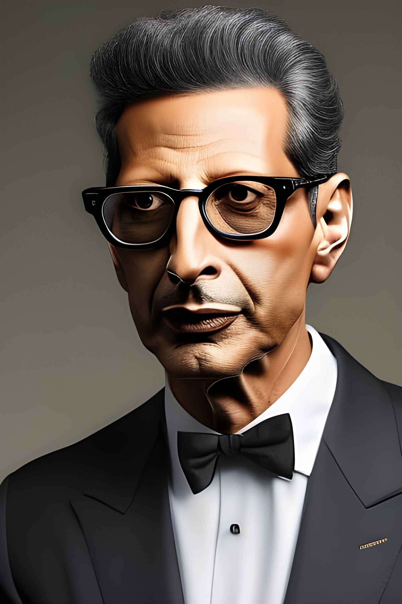 Portrait of Jeff Goldblum - AI Generated Artwork - NightCafe Creator