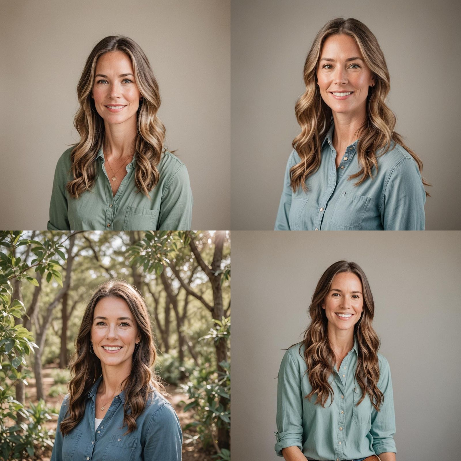 Professional photography headshot, bright homestead vibe - AI Generated ...