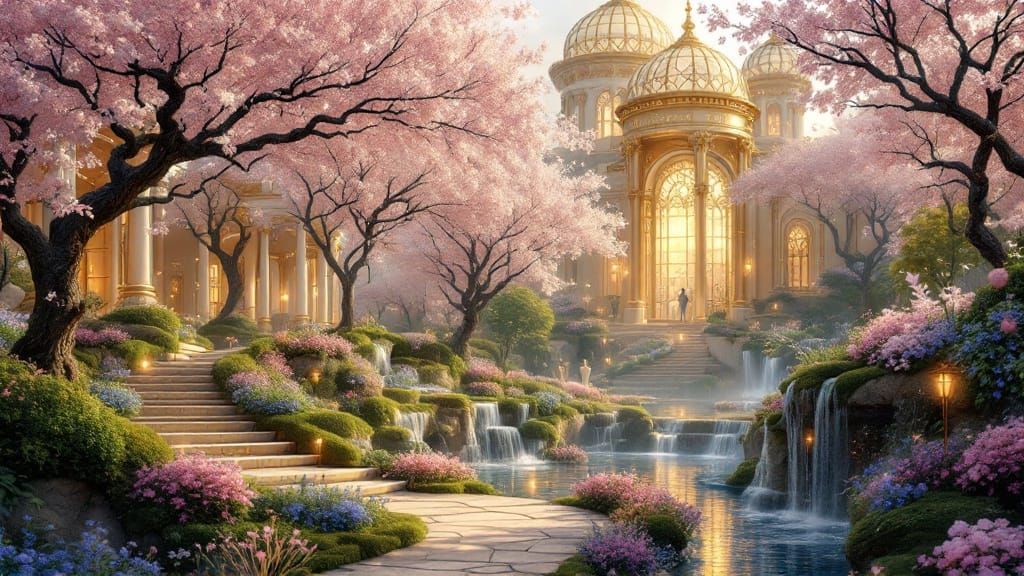 Elegant Golden Buildings - Elegant Golden Buildings