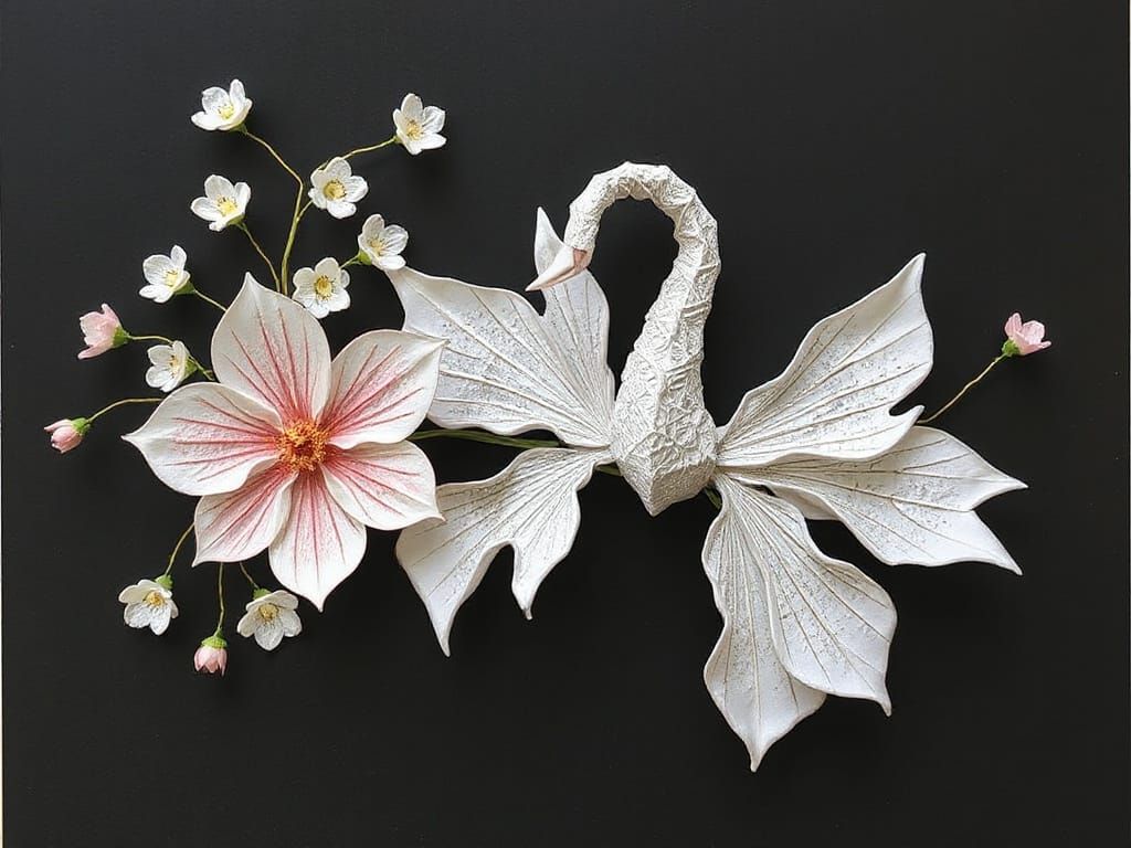 Artistic Portraits in Intricate Paper Cutouts - AI Art