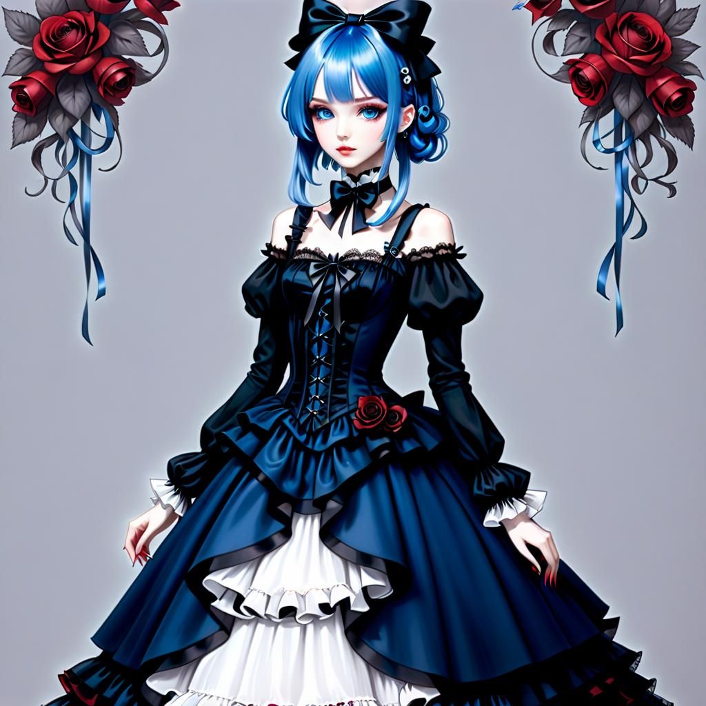 Rorita Fashion Sketch - AI Generated Artwork - NightCafe Creator