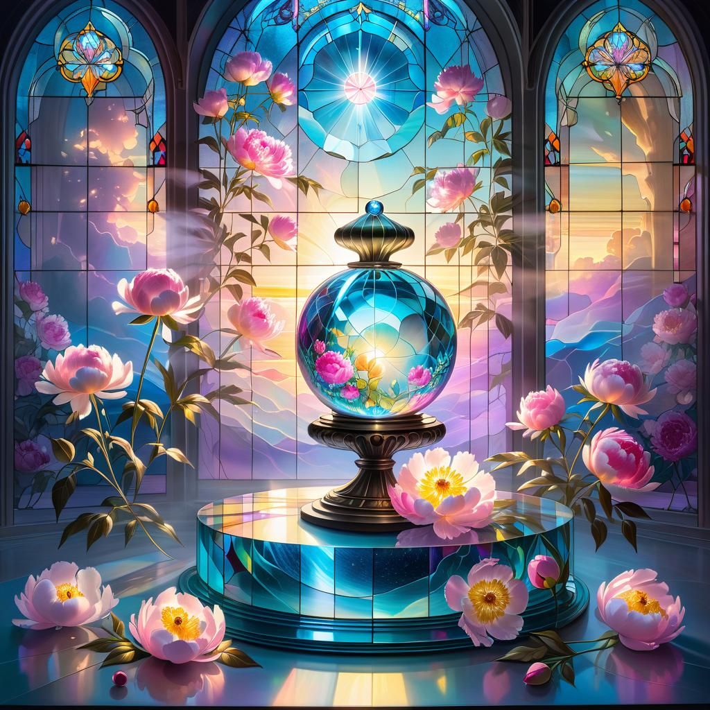 Orb of Reflection - AI Generated Artwork - NightCafe Creator