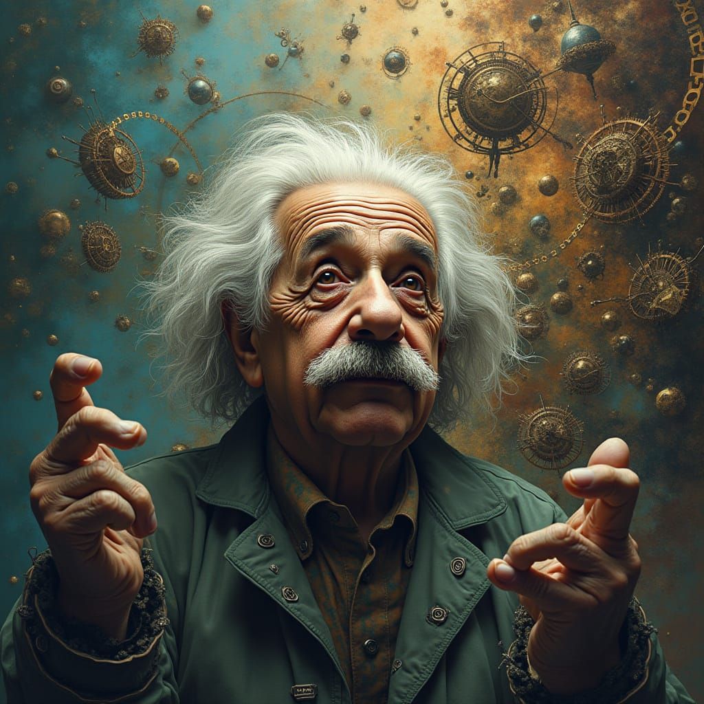 einstein insane - Einstein Unhinged in a Realm of Broken Tim...