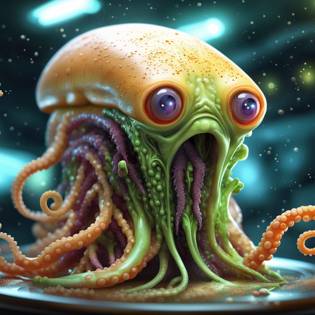 Alien - AI Generated Artwork - NightCafe Creator