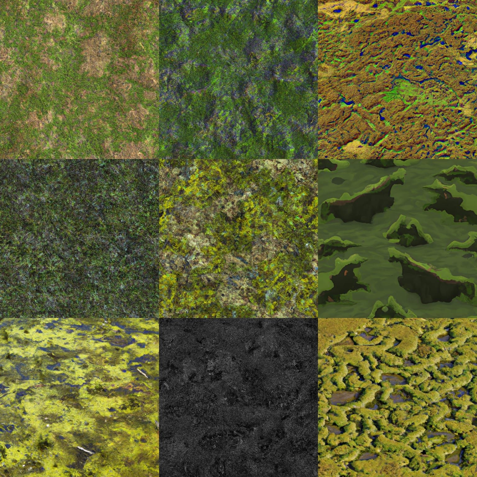 Seamless Texture of Marshy Terrain - AI Generated Artwork - NightCafe ...