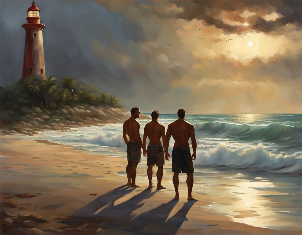 The Curse of Midnight Shore. Horror. (4: The Cursed Beach Ritual) - AI ...