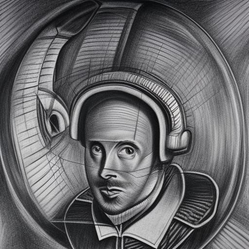 Shakespeare 3023 - AI Generated Artwork - NightCafe Creator
