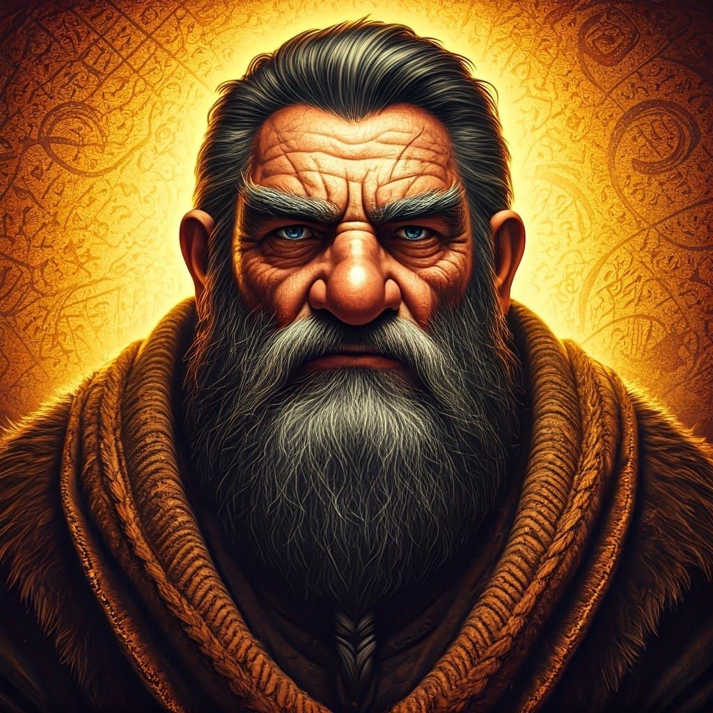 Grizzled Gruff Dwarf Rune Carver - Wisdom of the Ancient Dwa...
