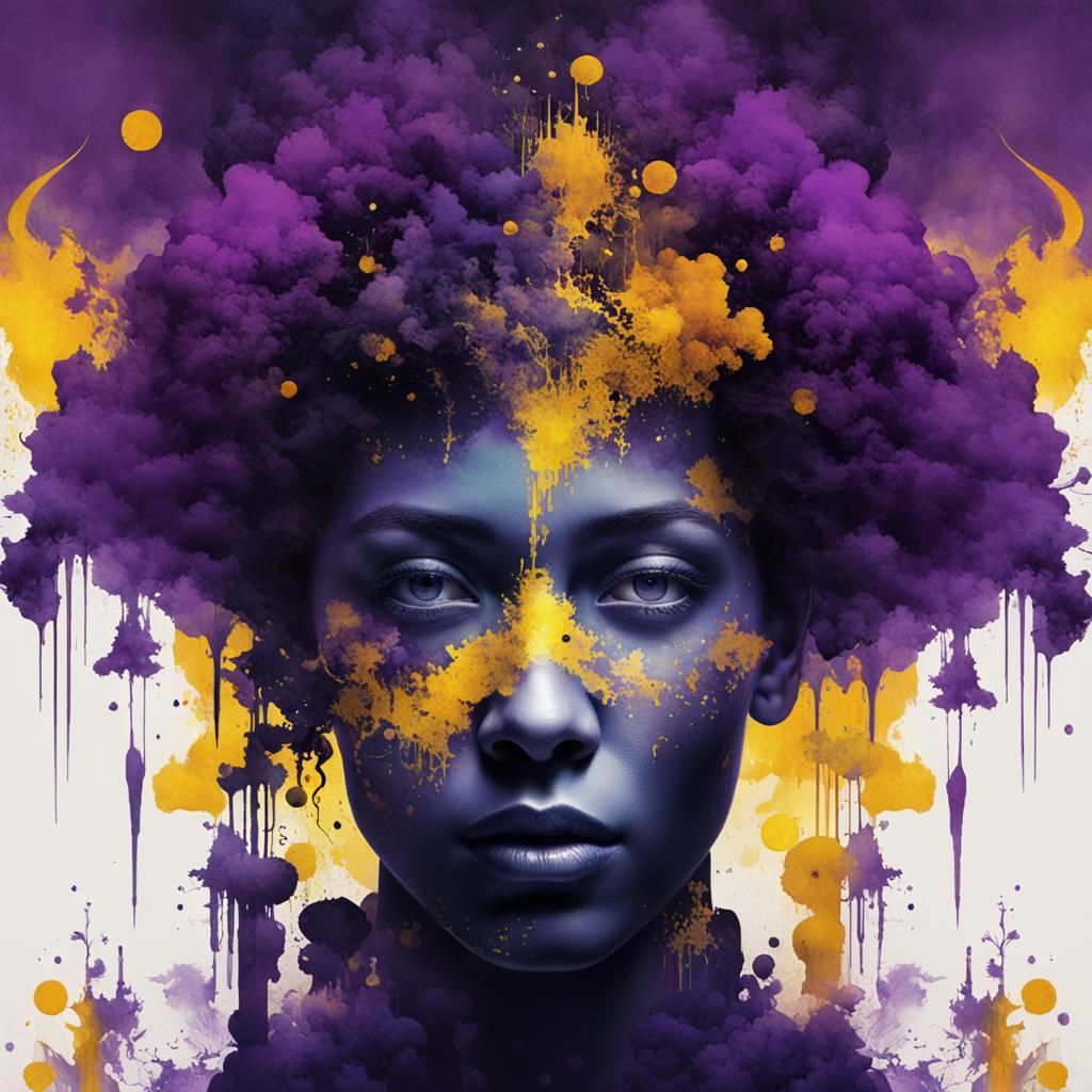 Violet Vision - AI Generated Artwork - NightCafe Creator