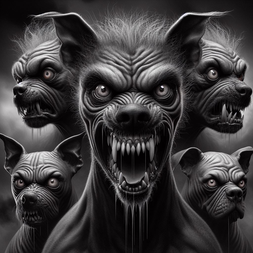 The Phobia Project : Cynophobia - AI Generated Artwork - NightCafe Creator