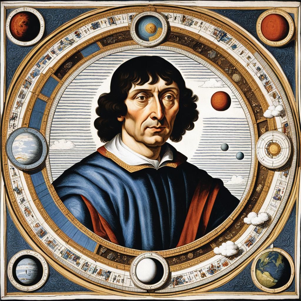 HEliocentrism by Copernicus. - AI Generated Artwork - NightCafe Creator