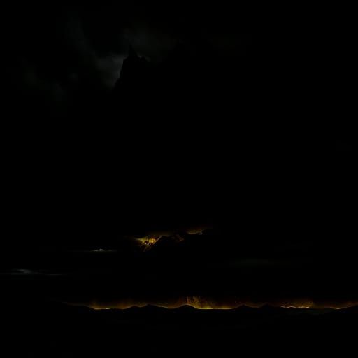 Ominous Oil Painting of Dark Fantasy Landscapes - AI Art